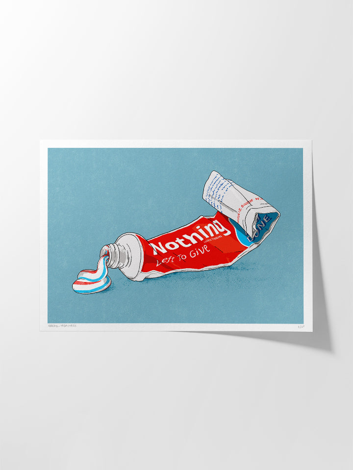 Nothing Left | Fine Art Print – UselessTreasures